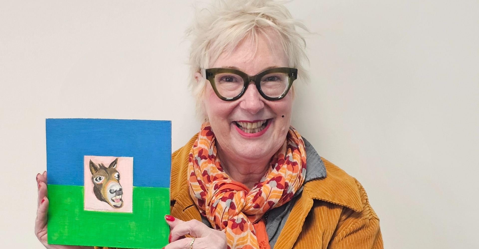 Winner announced! Bespoke artwork by comedian Jenny Eclair to support ...